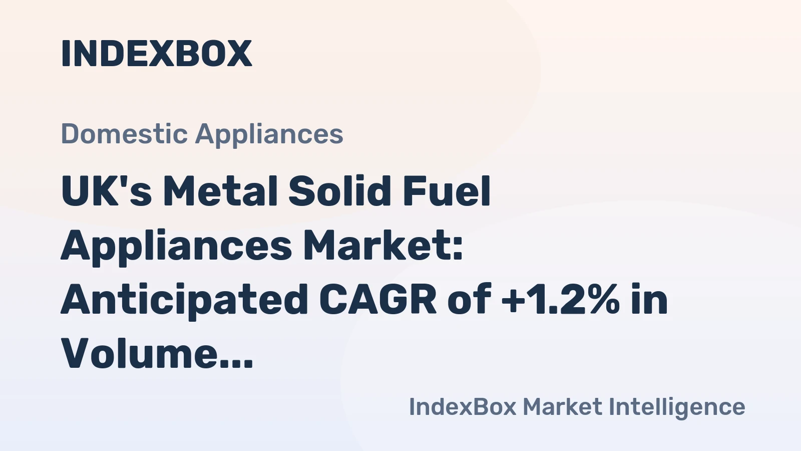 UK's Metal Solid Fuel Appliances Market: Anticipated CAGR of +1.2% in Volume and +2.7% in Value from 2024 to 2035