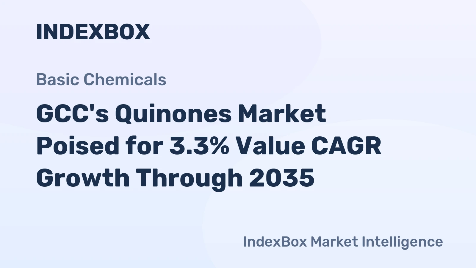 GCC's Quinones Market Poised for 3.3% Value CAGR Growth Through 2035