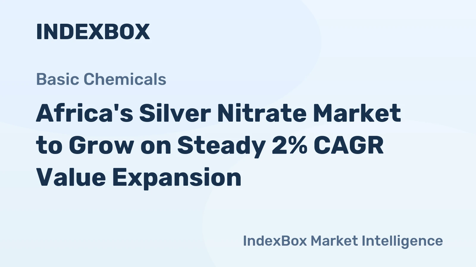 Africa's Silver Nitrate Market to Grow on Steady 2% CAGR Value Expansion