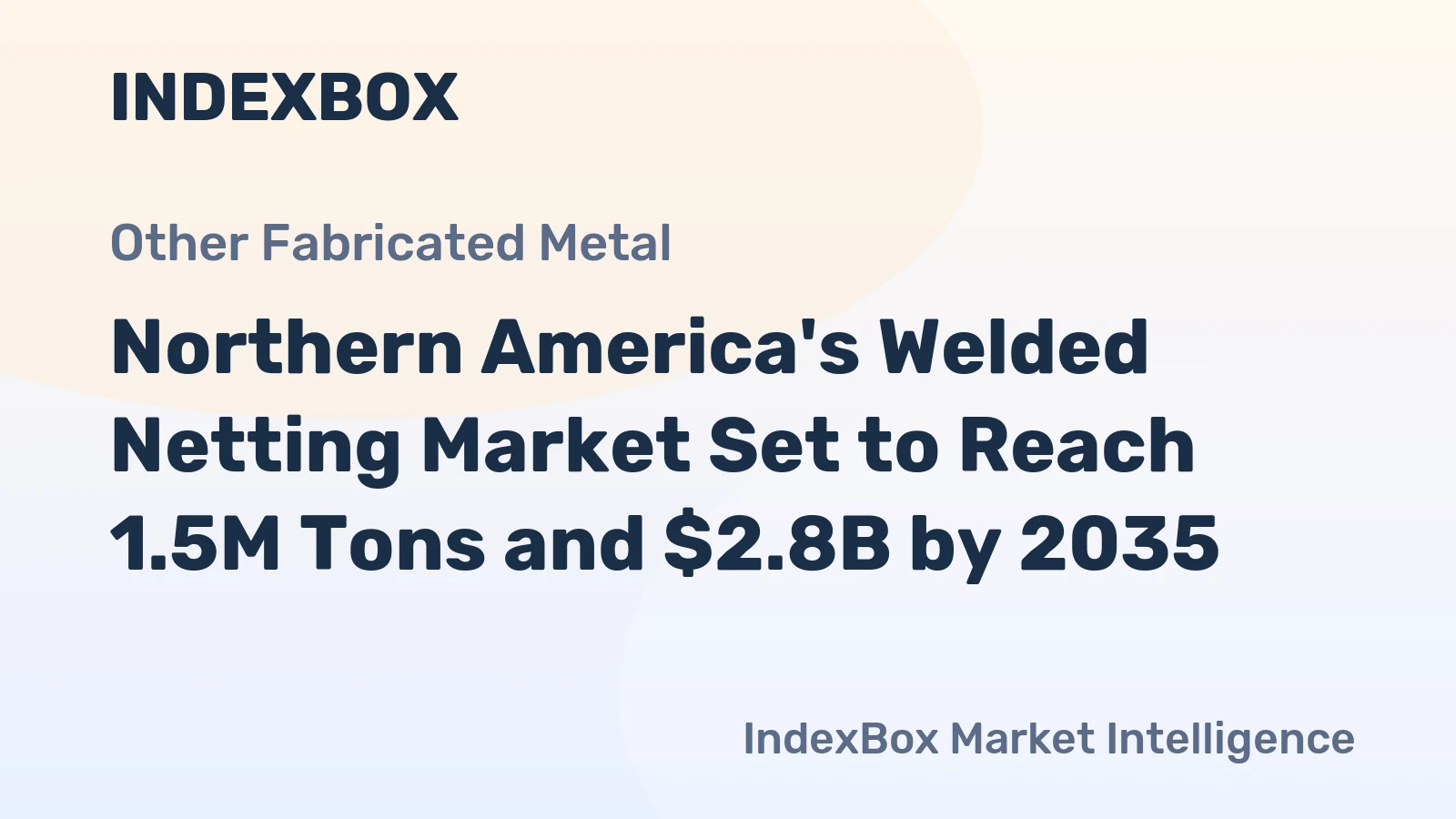 Northern America's Welded Netting Market Set to Reach 1.5M Tons and $2.8B by 2035