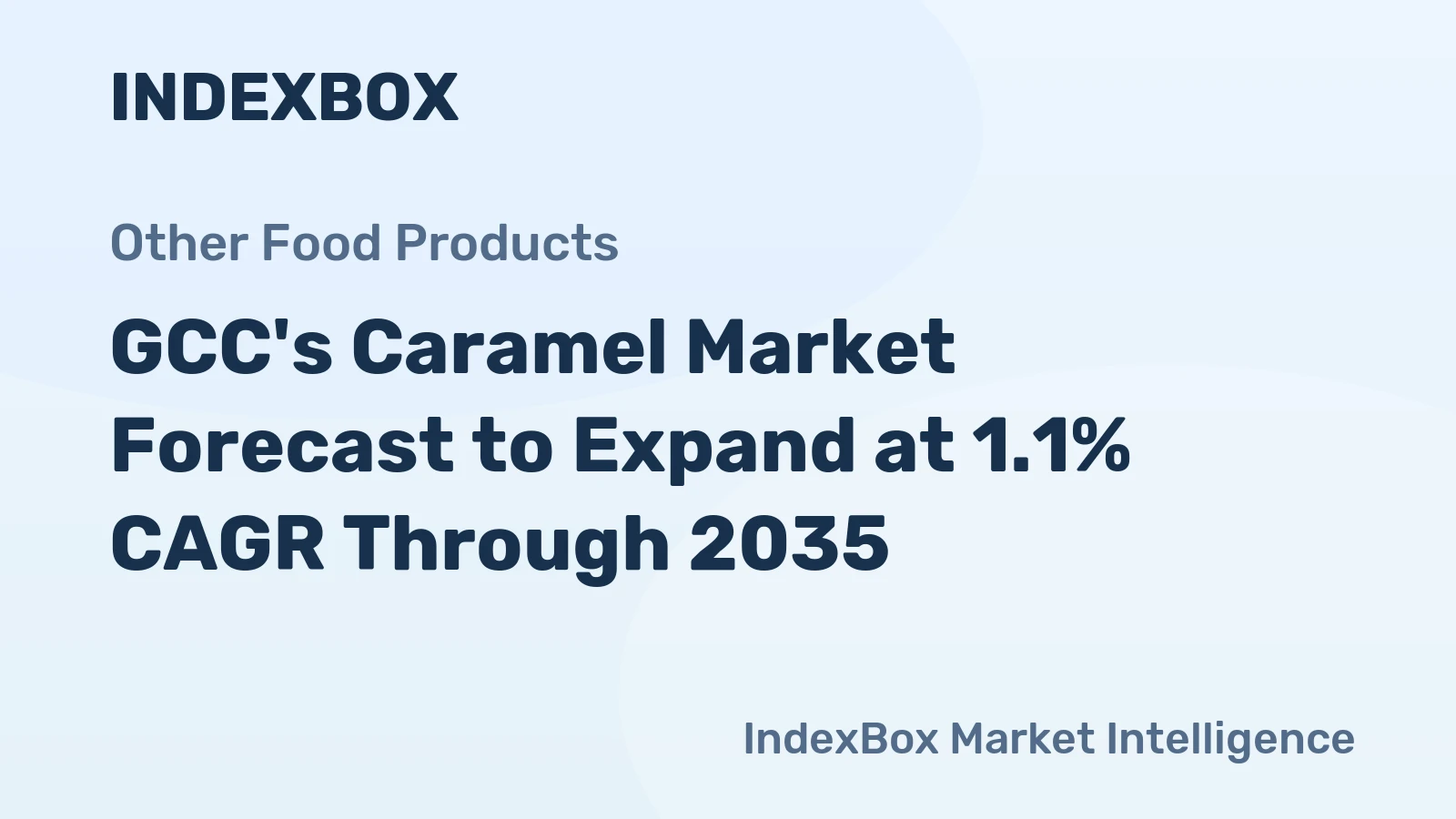 GCC's Caramel Market Forecast to Expand at 1.1% CAGR Through 2035