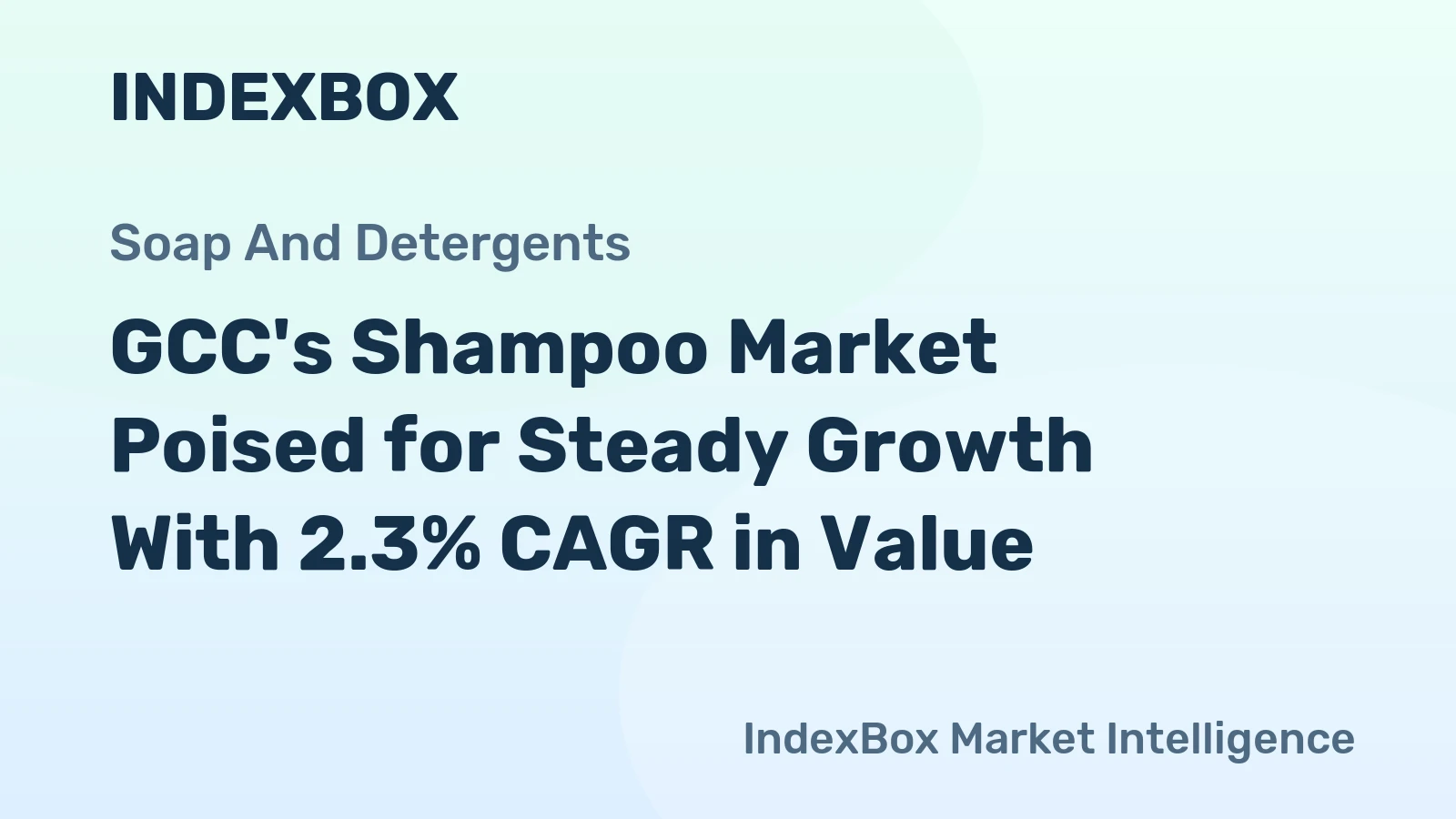 GCC's Shampoo Market Poised for Steady Growth With 2.3% CAGR in Value