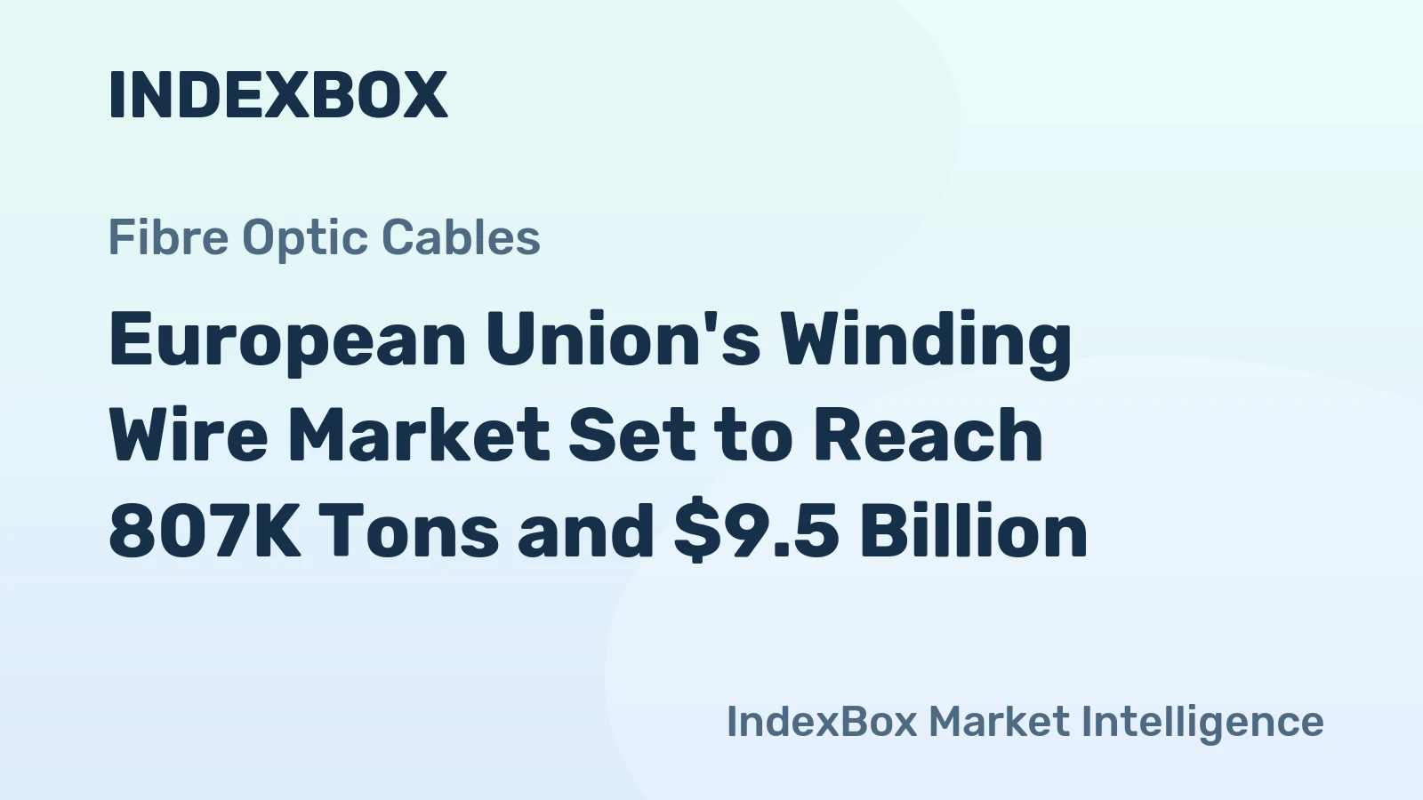 European Union's Winding Wire Market Set to Reach 807K Tons and $9.5 Billion