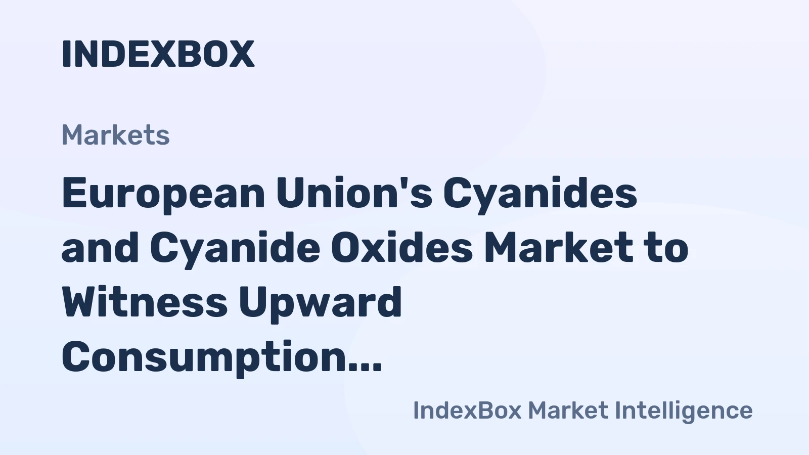 European Union's Cyanides and Cyanide Oxides Market to Witness Upward Consumption Trend, Reaching 92K Tons and $327M by 2035.