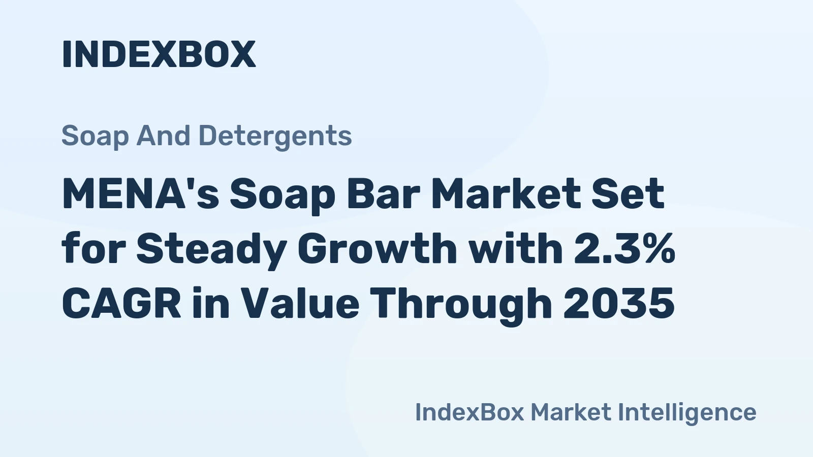 MENA's Soap Bar Market Set for Steady Growth with 2.3% CAGR in Value Through 2035