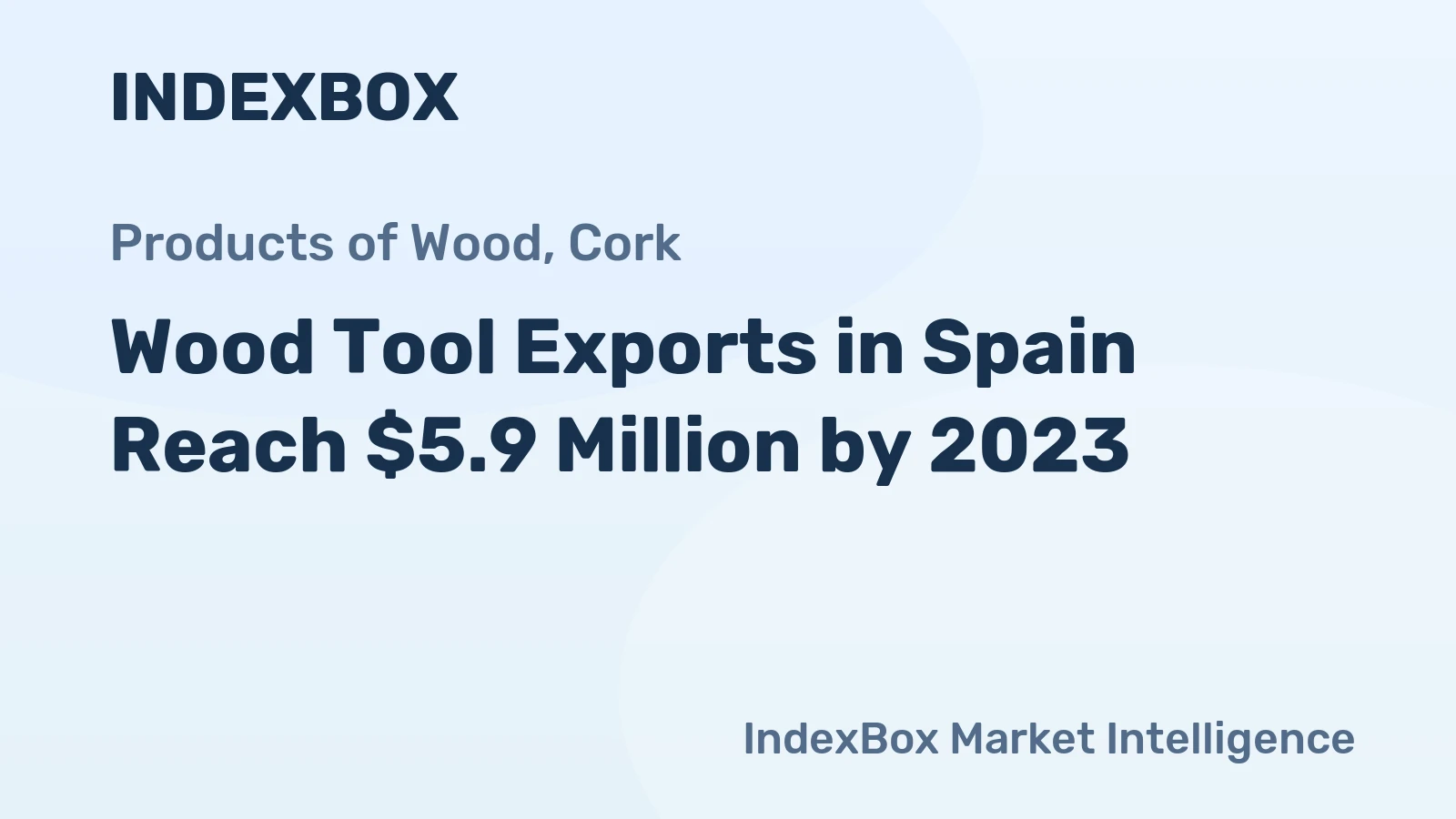 Wood Tool Exports in Spain Reach $5.9 Million by 2023