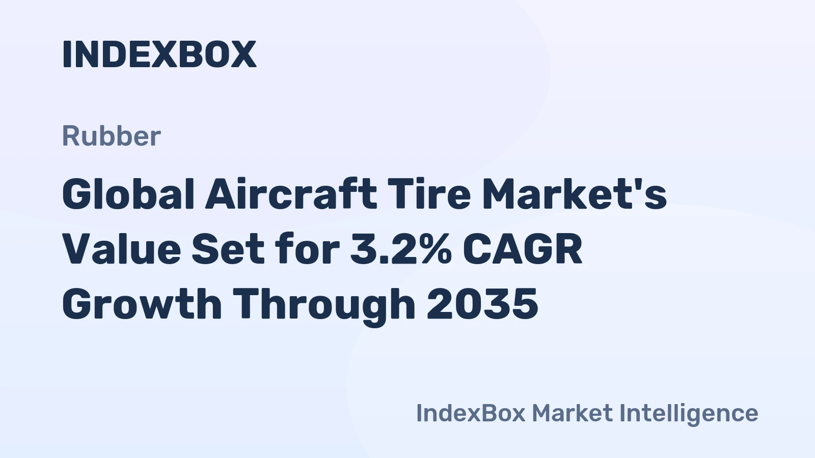 Global Aircraft Tire Market's Value Set for 3.2% CAGR Growth Through 2035