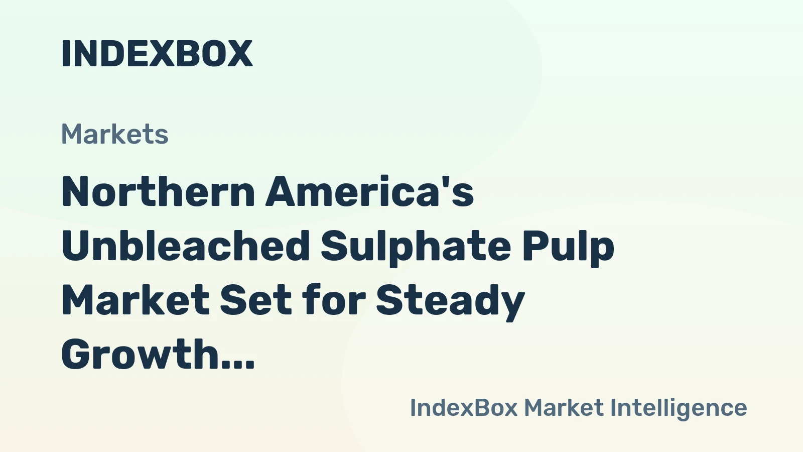 Northern America's Unbleached Sulphate Pulp Market Set for Steady Growth With 49% Value CAGR Through 2035