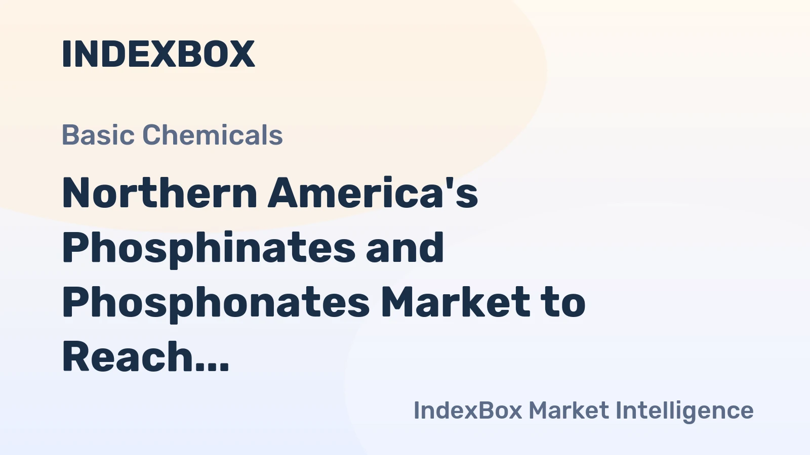 Northern America's Phosphinates and Phosphonates Market to Reach 16K Tons and $47M