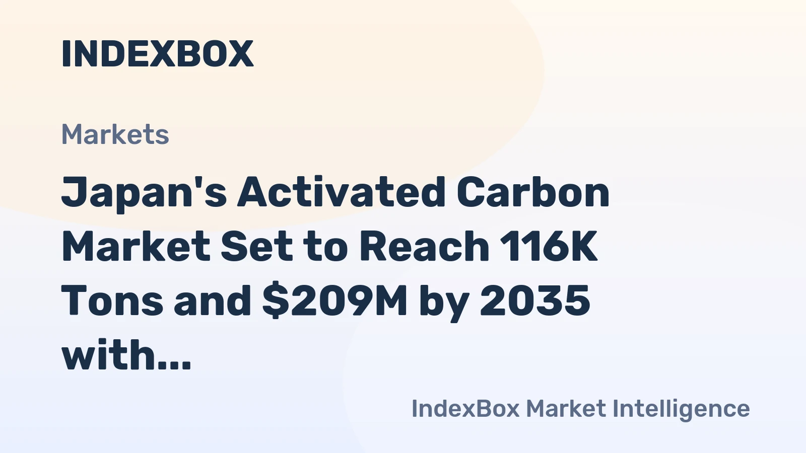 Japan's Activated Carbon Market Set to Reach 116K Tons and $209M by 2035 with Steady Growth