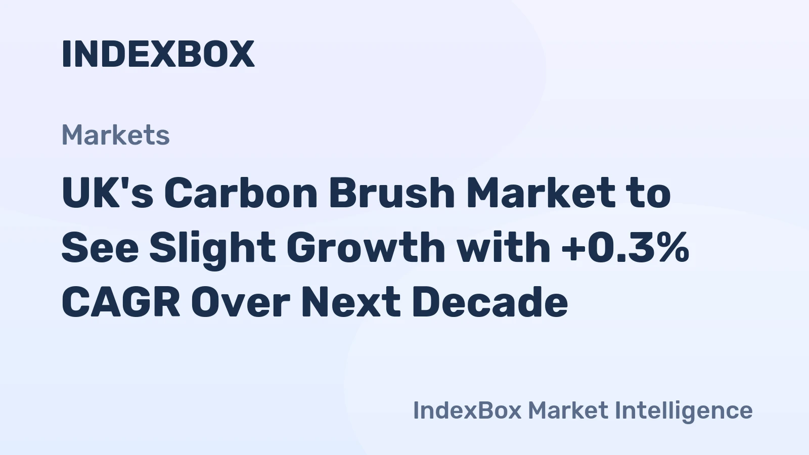 UK's Carbon Brush Market to See Slight Growth with +0.3% CAGR Over Next Decade