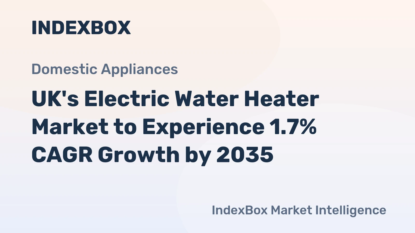 UK's Electric Water Heater Market to Experience 1.7% CAGR Growth by 2035