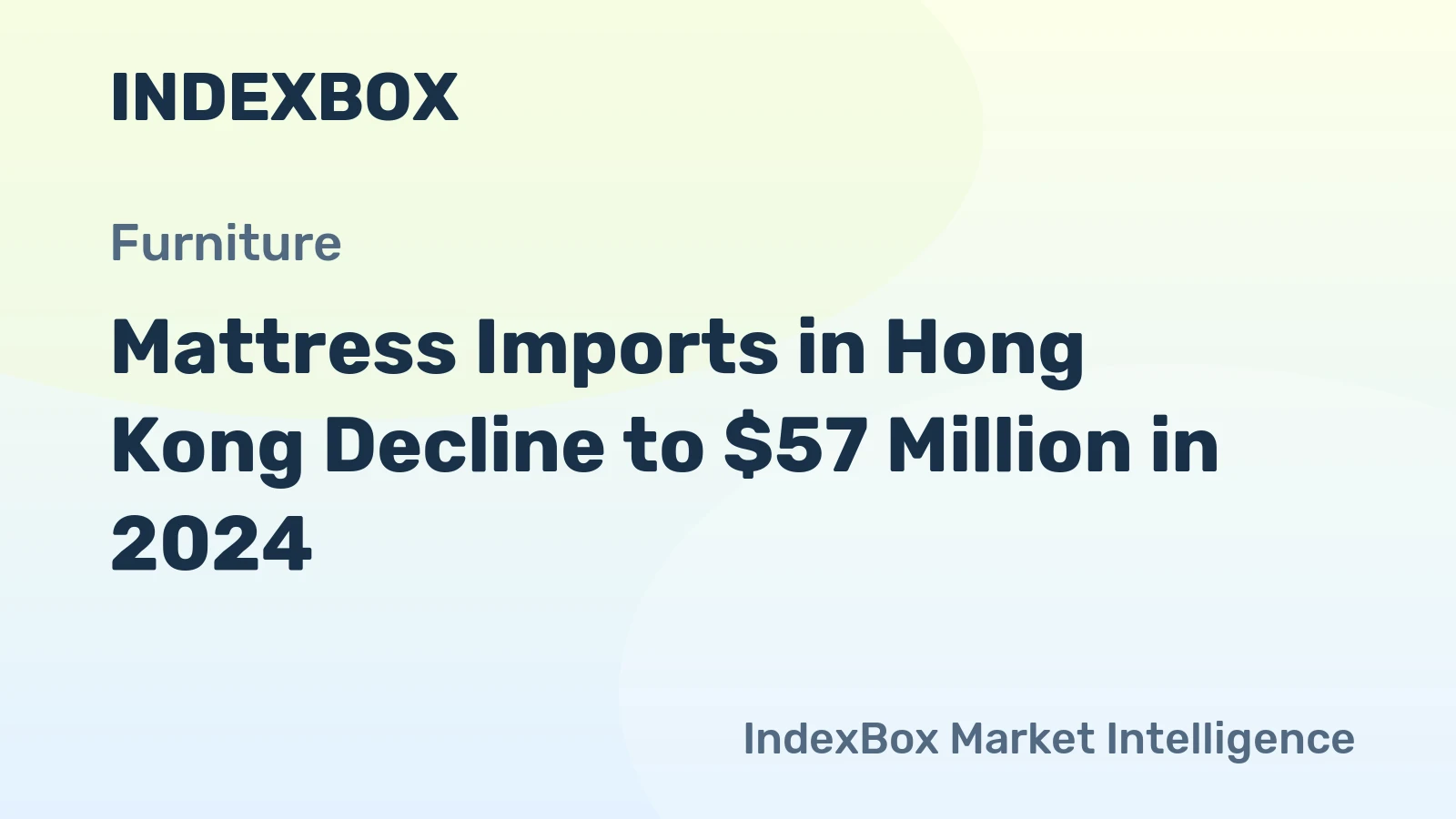 Mattress Imports in Hong Kong Decline to $57 Million in 2024