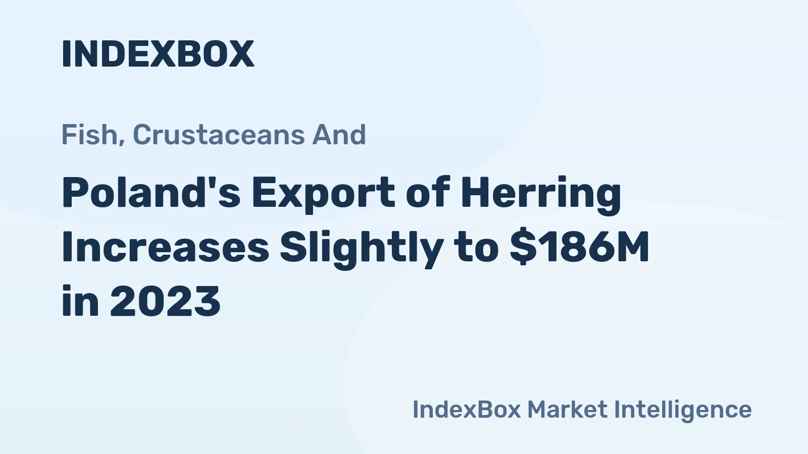 Poland's Export of Herring Increases Slightly to $186M in 2023