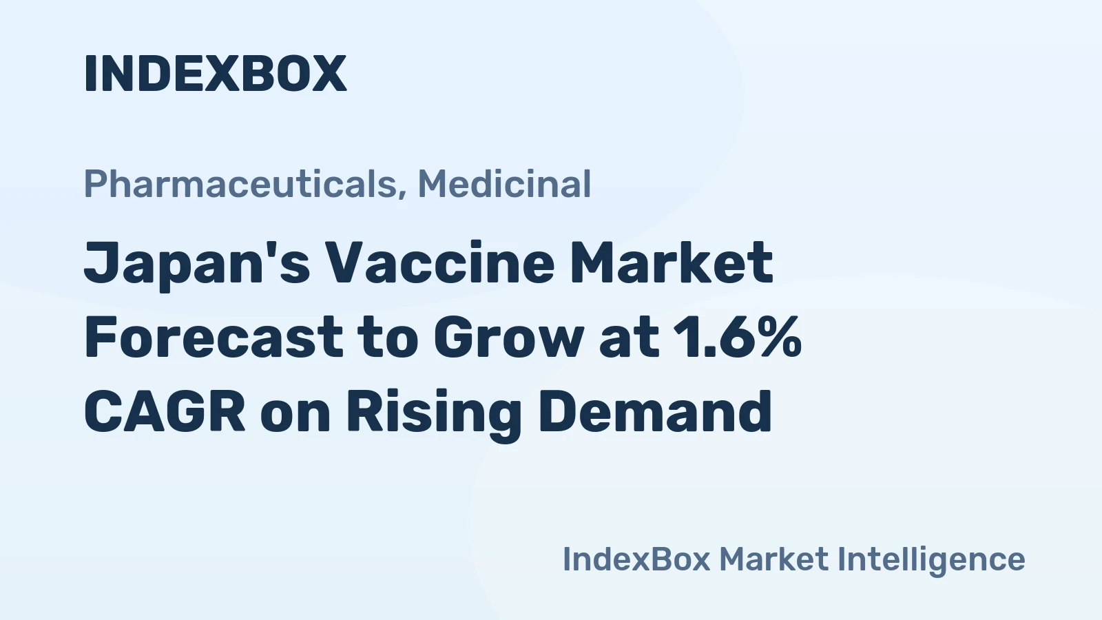 Japan's Vaccine Market Forecast to Grow at 1.6% CAGR on Rising Demand
