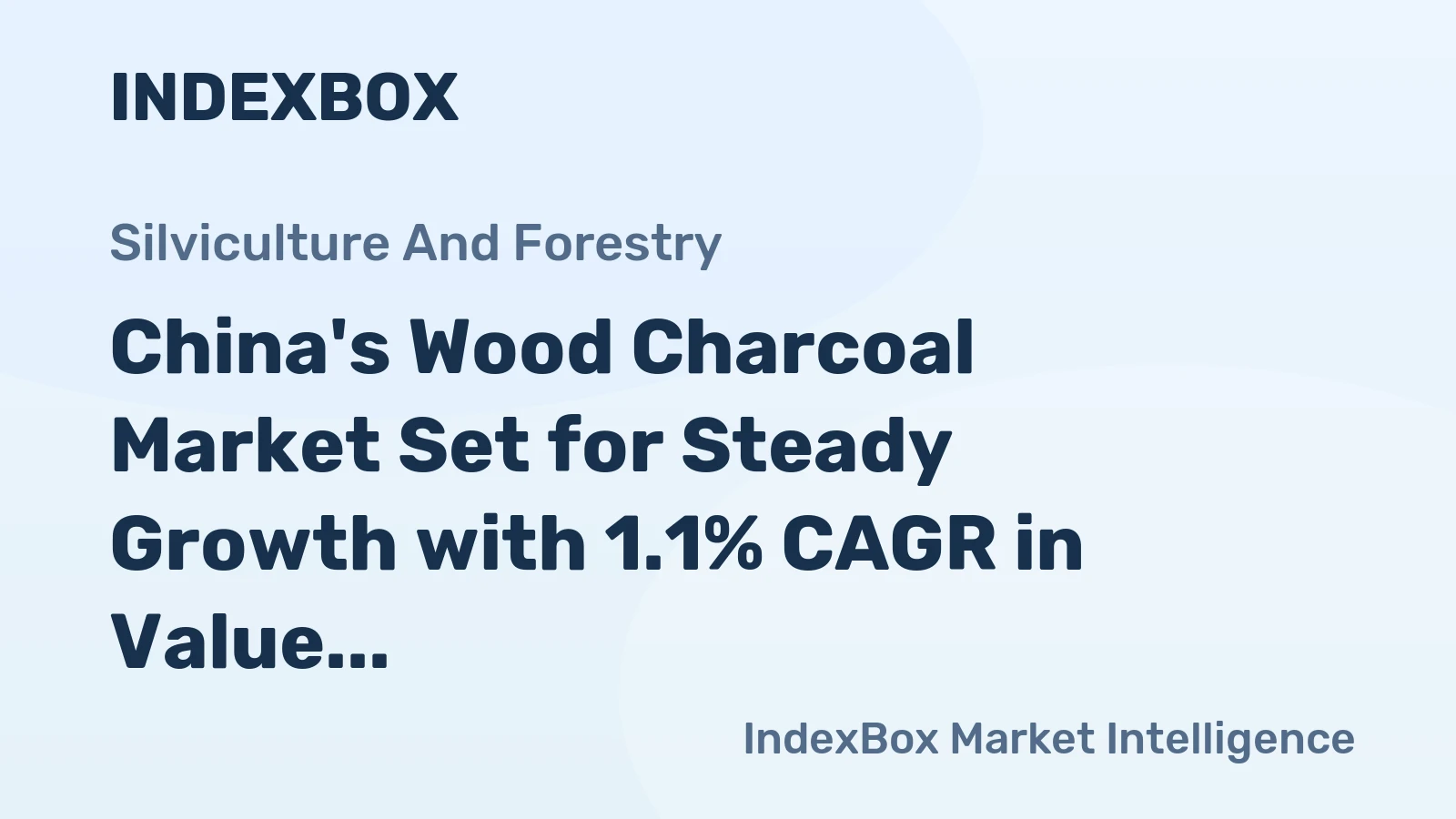 China's Wood Charcoal Market Set for Steady Growth with 1.1% CAGR in Value Through 2035