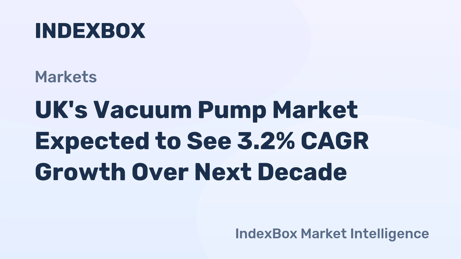 UK's Vacuum Pump Market Expected to See 3.2% CAGR Growth Over Next Decade