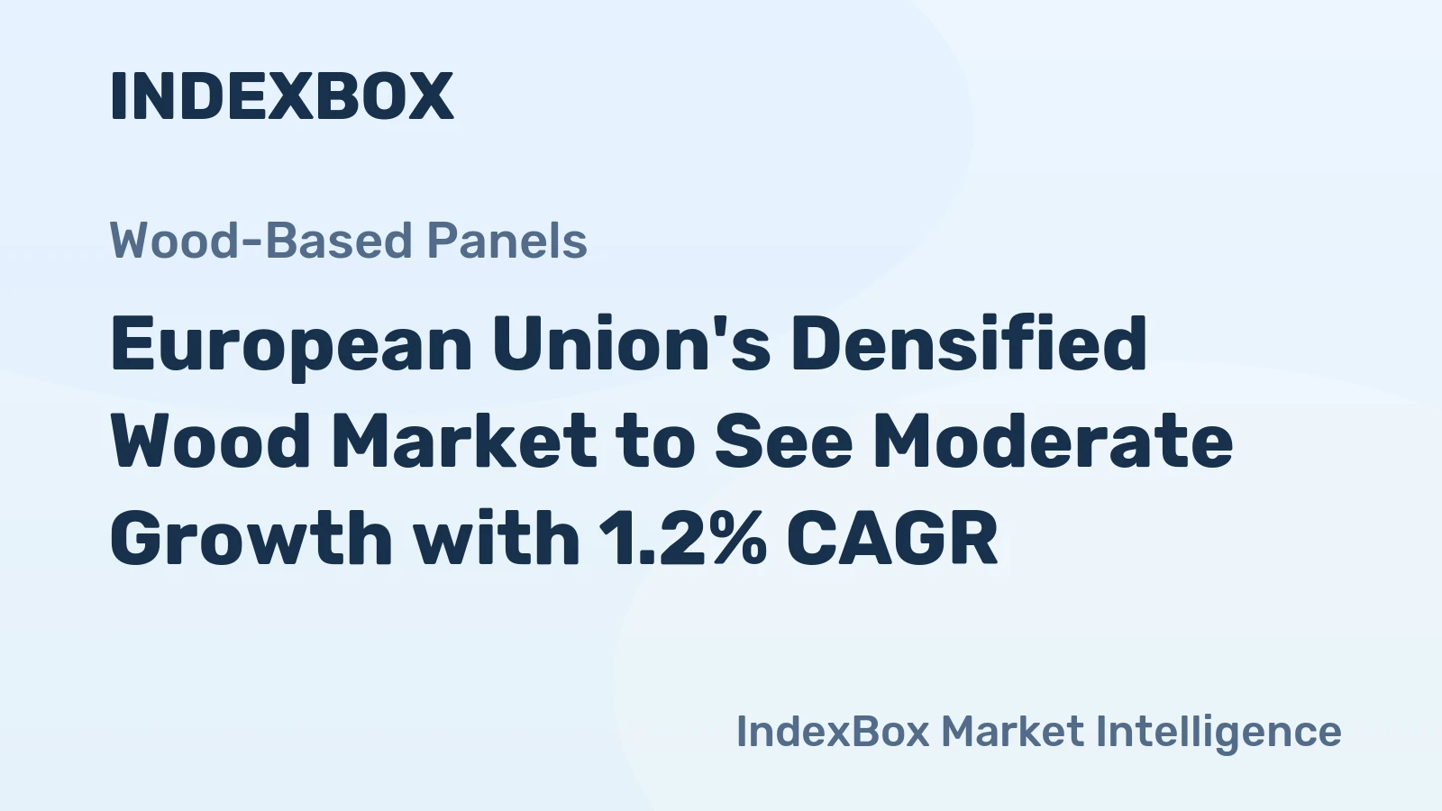 European Union's Densified Wood Market to See Moderate Growth with 1.2% CAGR