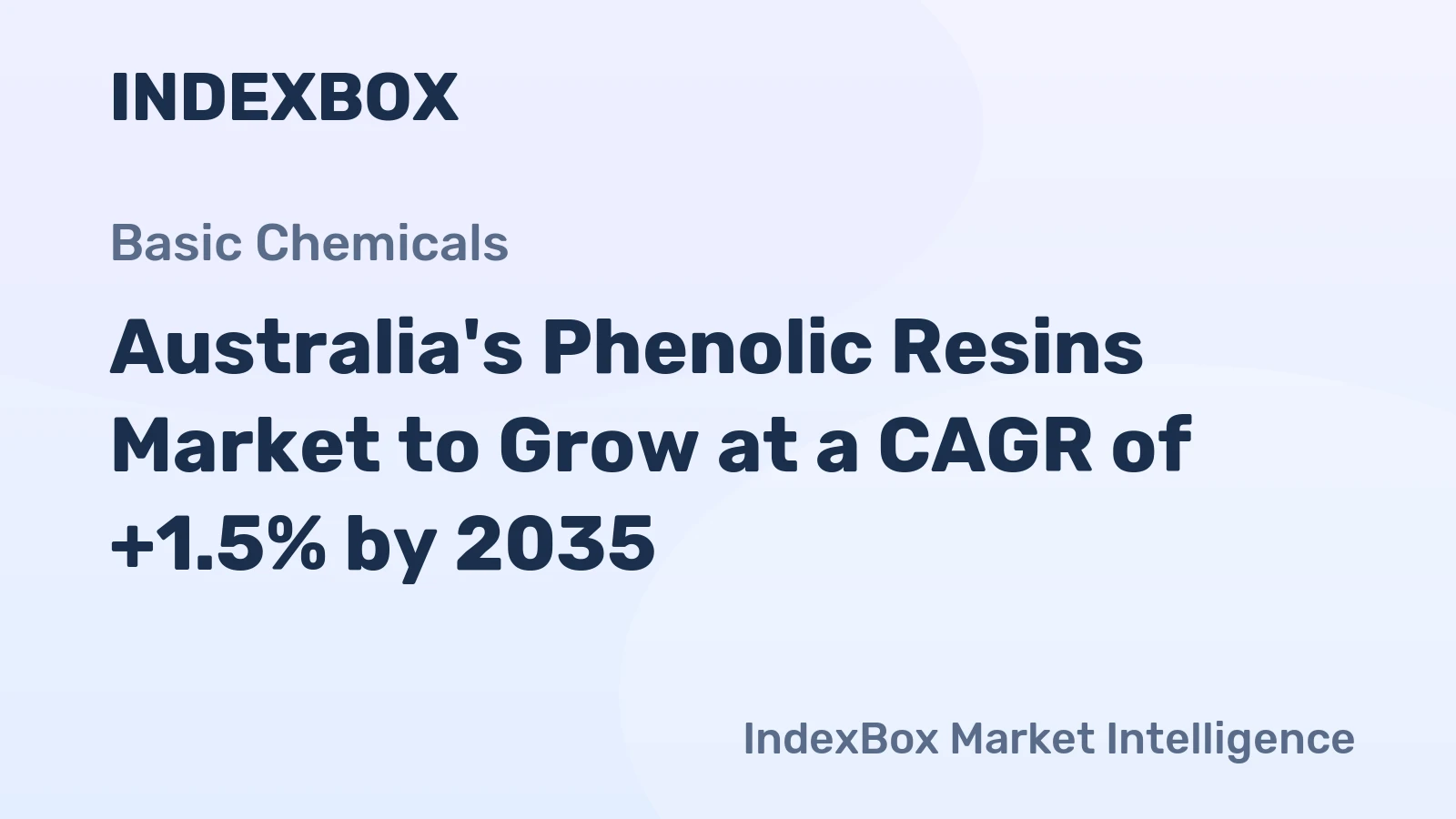 Australia's Phenolic Resins Market to Grow at a CAGR of +1.5% by 2035