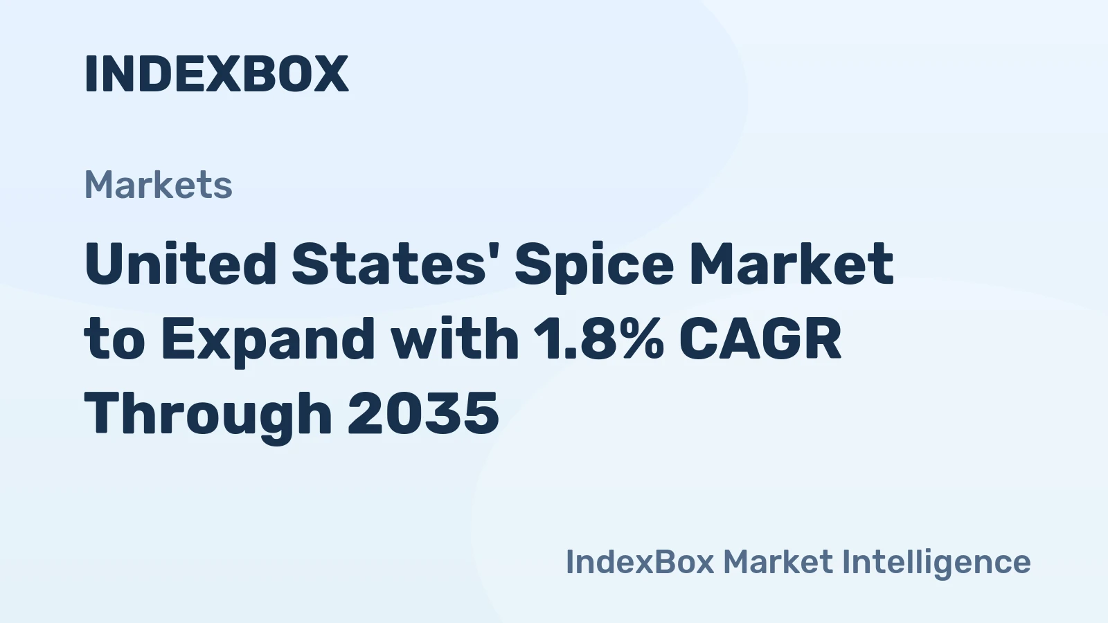 United States' Spice Market to Expand with 1.8% CAGR Through 2035