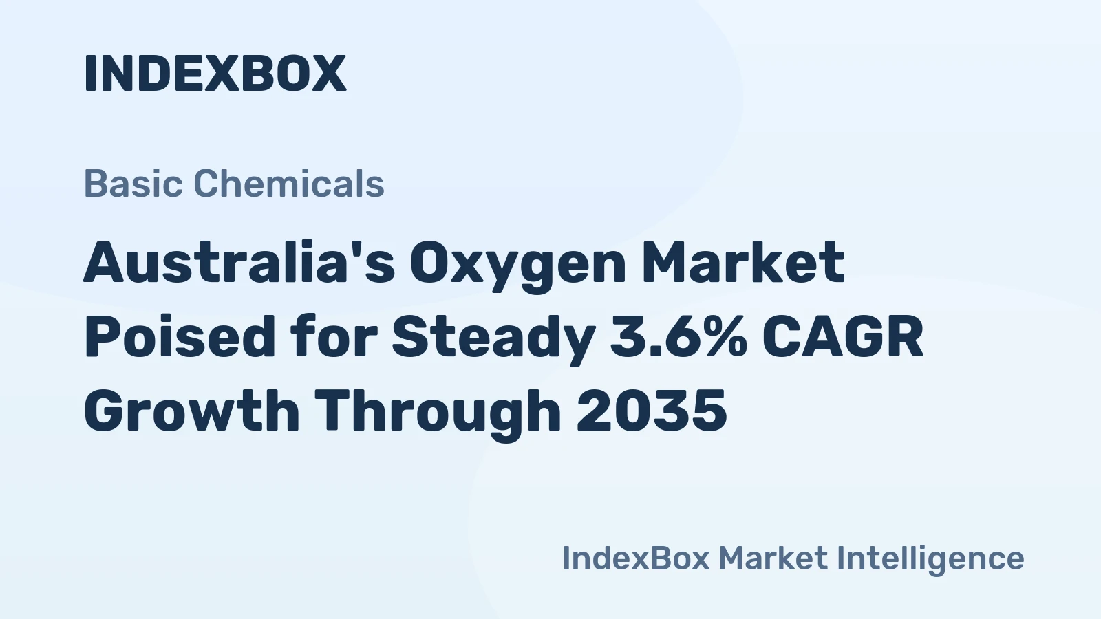 Australia's Oxygen Market Poised for Steady 3.6% CAGR Growth Through 2035