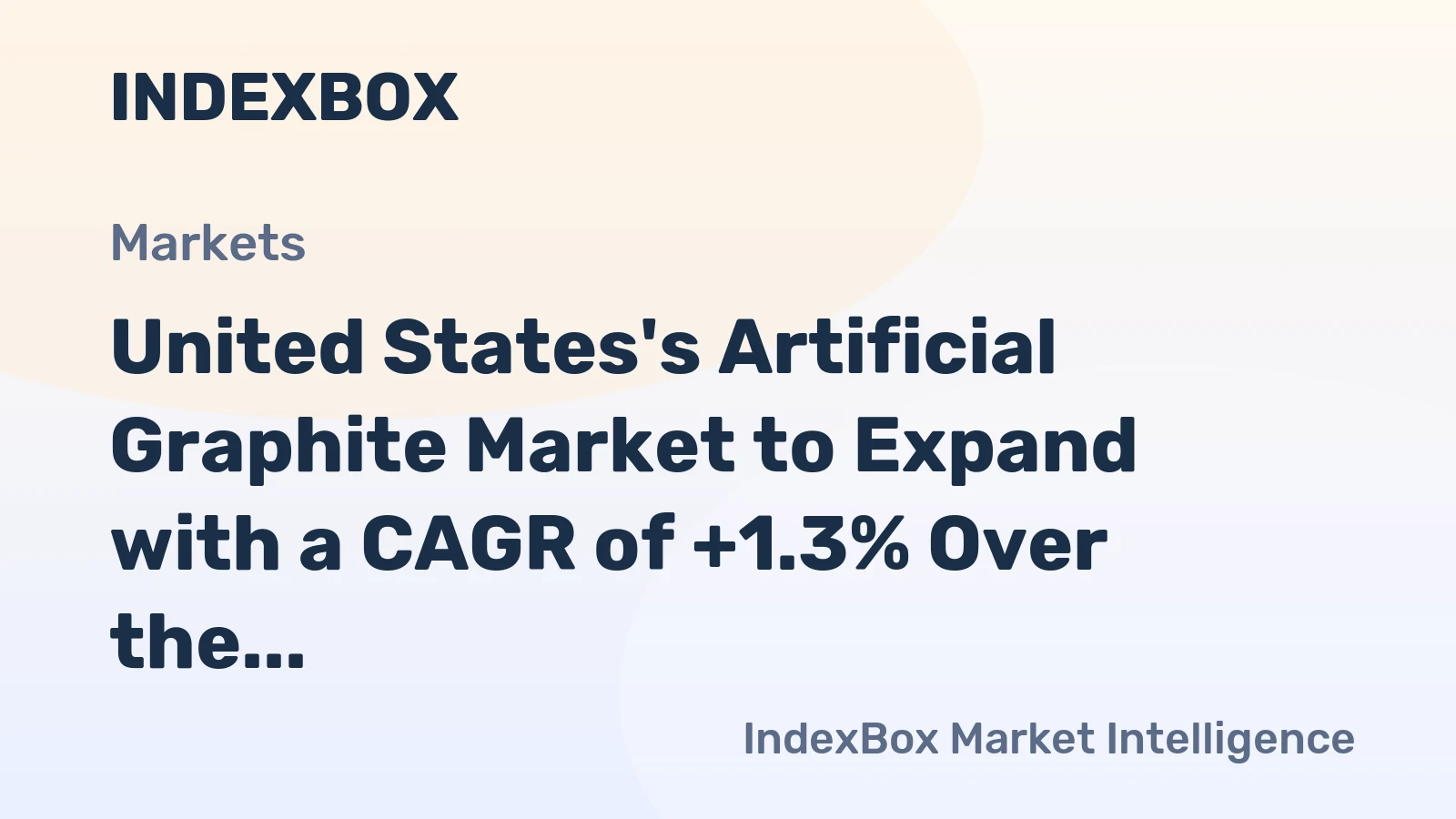 United States's Artificial Graphite Market to Expand with a CAGR of +1.3% Over the Next Decade