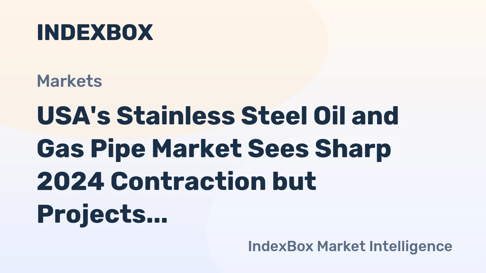 USA's Stainless Steel Oil and Gas Pipe Market Sees Sharp 2024 Contraction but Projects Steady Growth to $224M by 2035