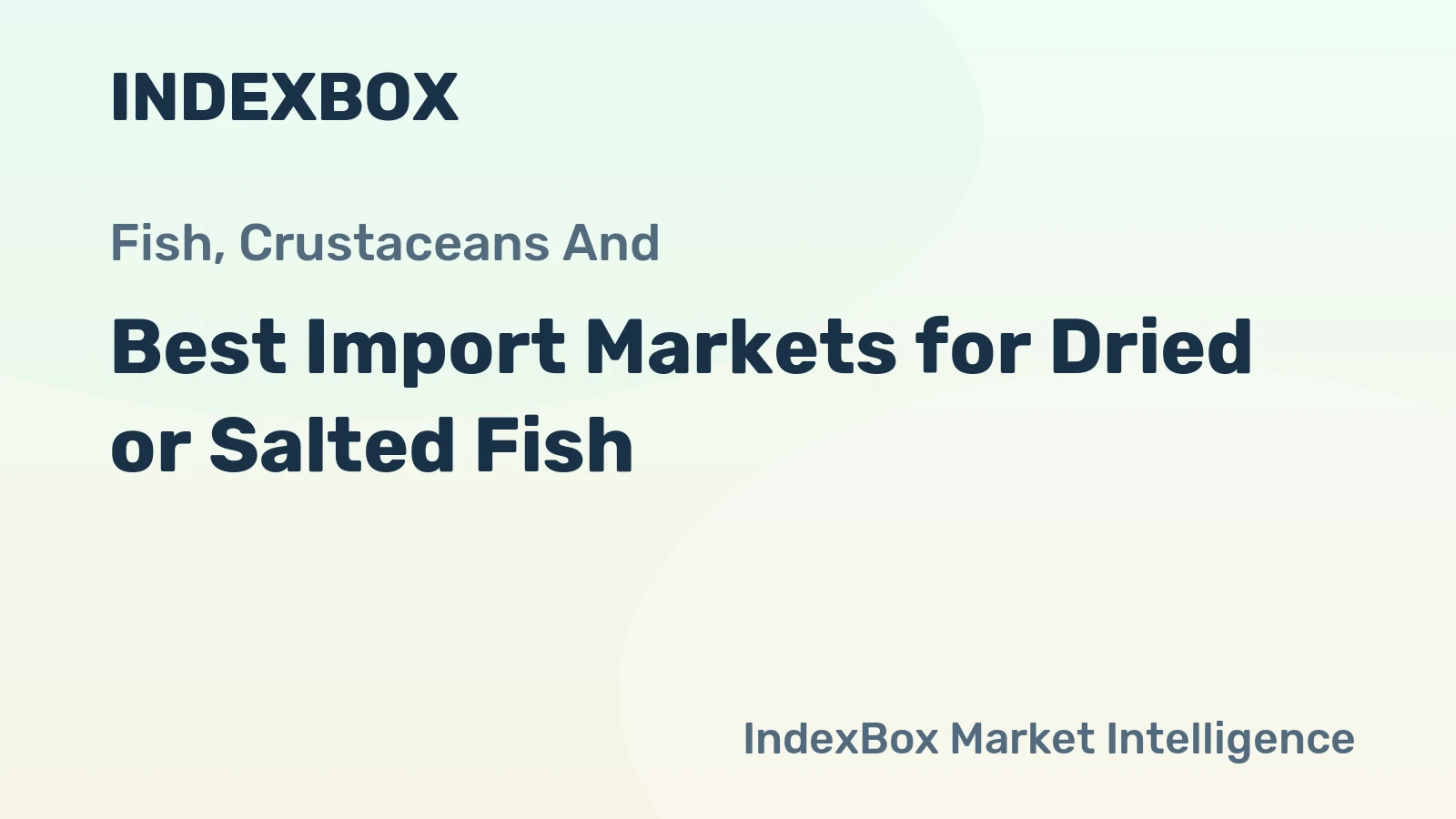 Best Import Markets for Dried or Salted Fish