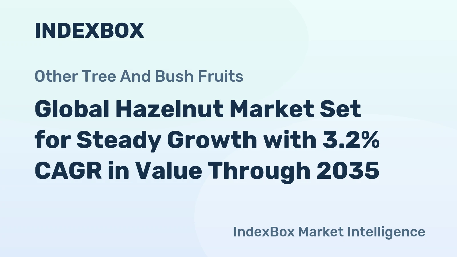 Global Hazelnut Market Set for Steady Growth with 3.2% CAGR in Value Through 2035