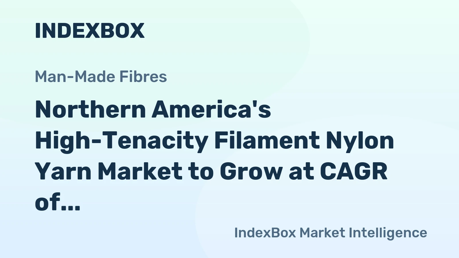 Northern America's High-Tenacity Filament Nylon Yarn Market to Grow at CAGR of +0.5% over Next Decade