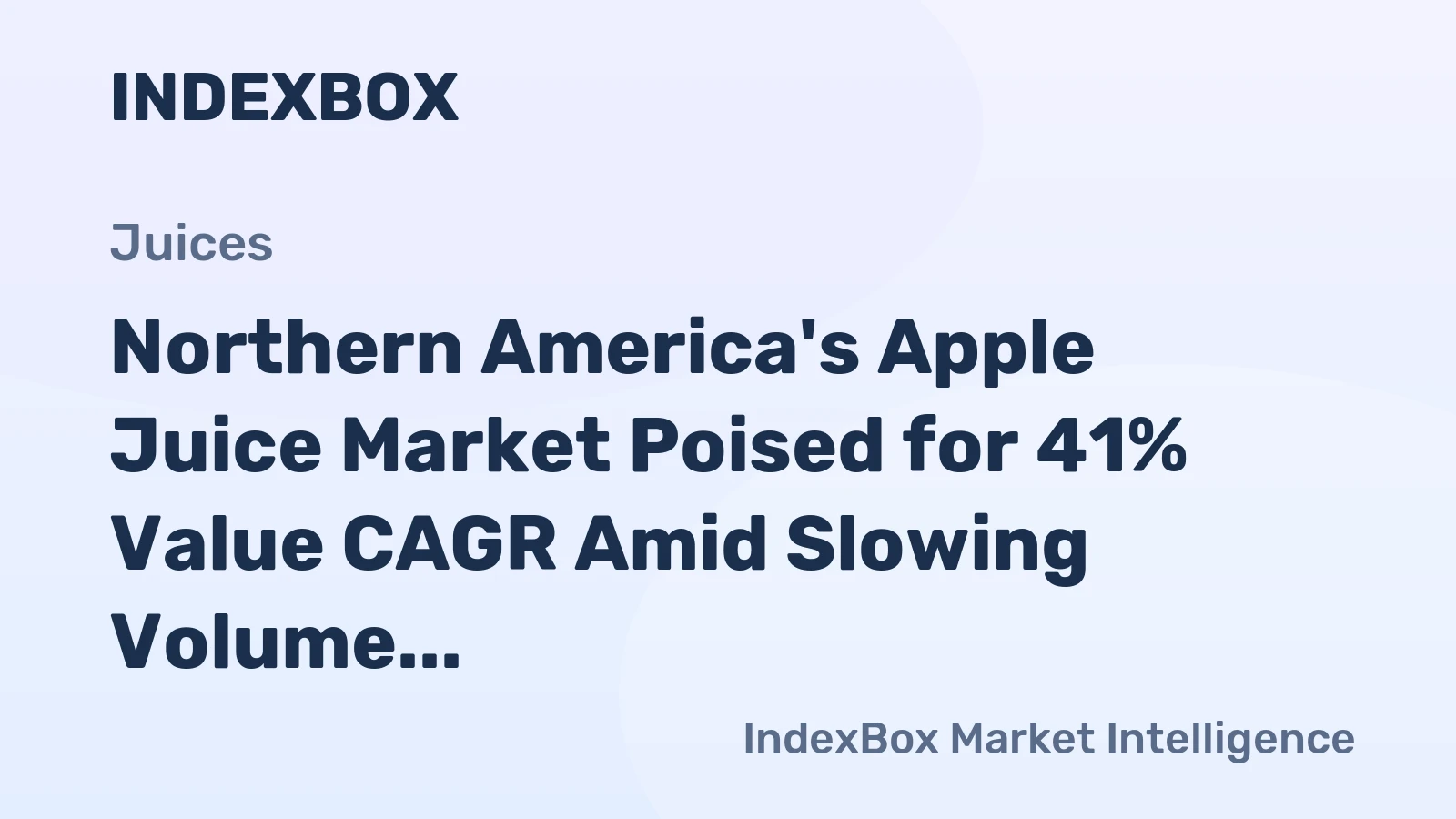 Northern America's Apple Juice Market Poised for 41% Value CAGR Amid Slowing Volume Growth