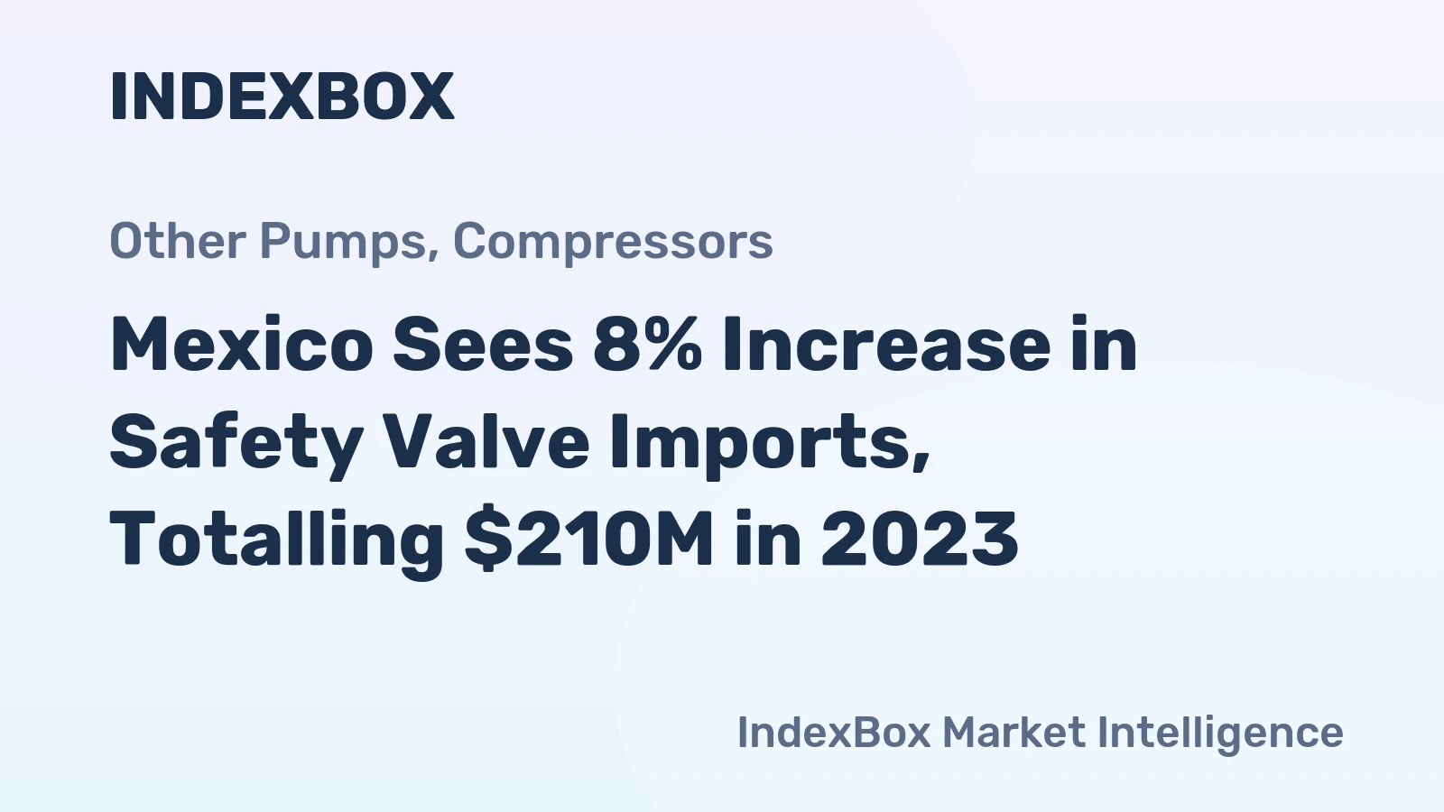 Mexico Sees 8% Increase in Safety Valve Imports, Totalling $210M in 2023
