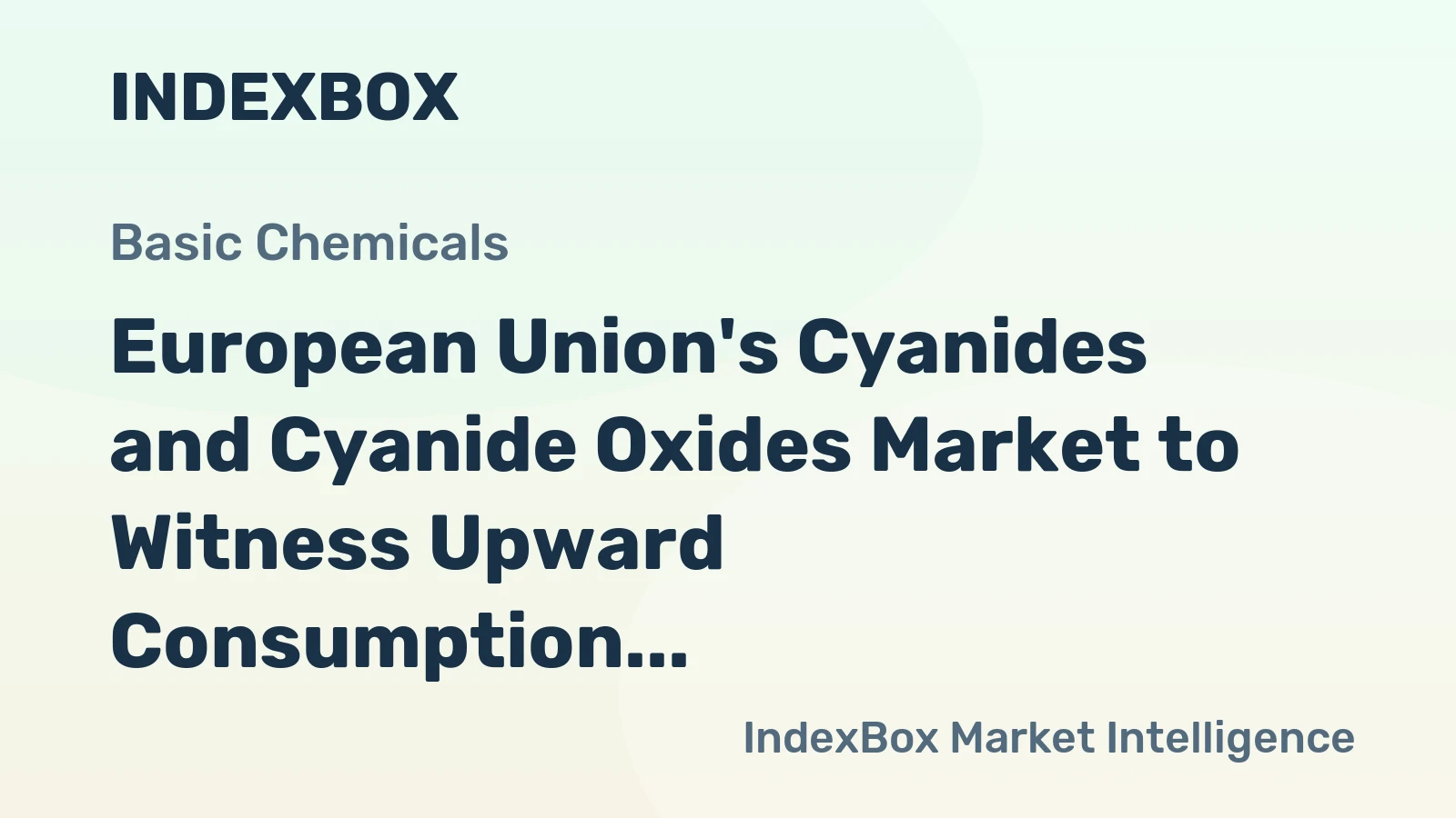 European Union's Cyanides and Cyanide Oxides Market to Witness Upward Consumption Trend, Reaching 92K Tons and $327M by 2035.