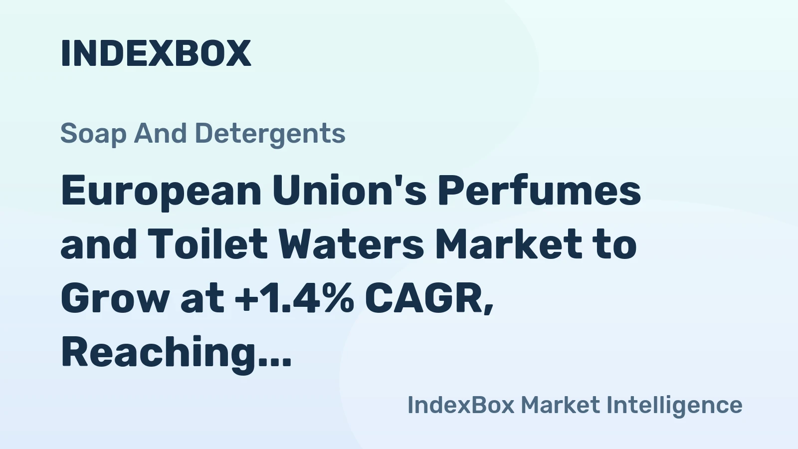 European Union's Perfumes and Toilet Waters Market to Grow at +1.4% CAGR, Reaching $8.9B by 2035
