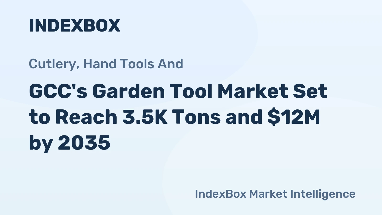 GCC's Garden Tool Market Set to Reach 3.5K Tons and $12M by 2035