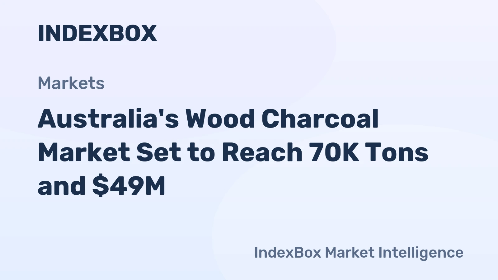 Australia's Wood Charcoal Market Set to Reach 70K Tons and $49M
