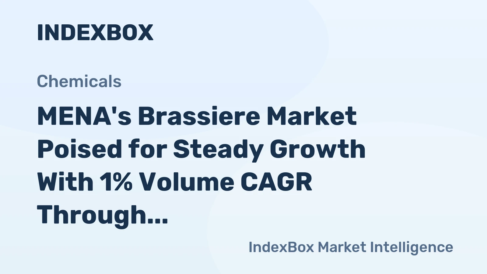 MENA's Brassiere Market Poised for Steady Growth With 1% Volume CAGR Through 2035