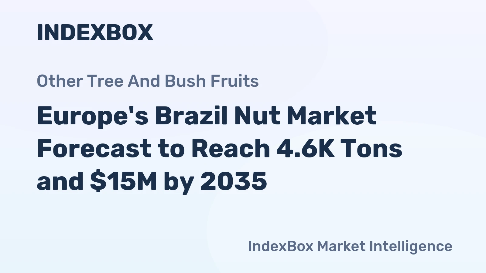 Europe's Brazil Nut Market Forecast to Reach 4.6K Tons and $15M by 2035