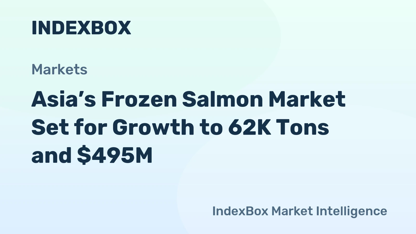 Asia’s Frozen Salmon Market Set for Growth to 62K Tons and $495M