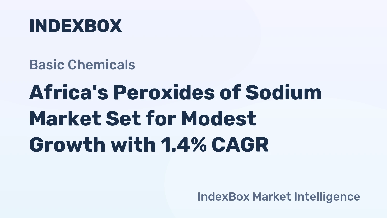 Africa's Peroxides of Sodium Market Set for Modest Growth with 1.4% CAGR