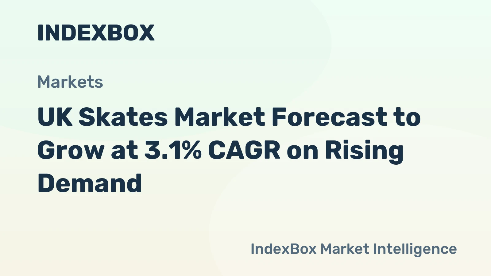 UK Skates Market Forecast to Grow at 3.1% CAGR on Rising Demand