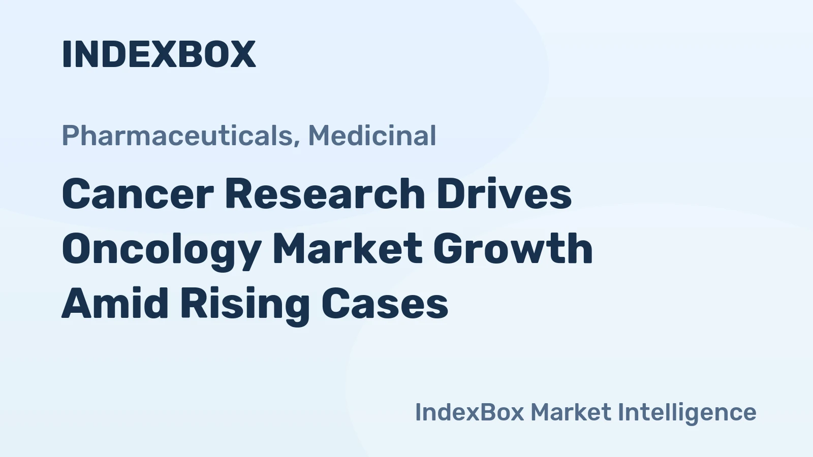 Cancer Research Drives Oncology Market Growth Amid Rising Cases