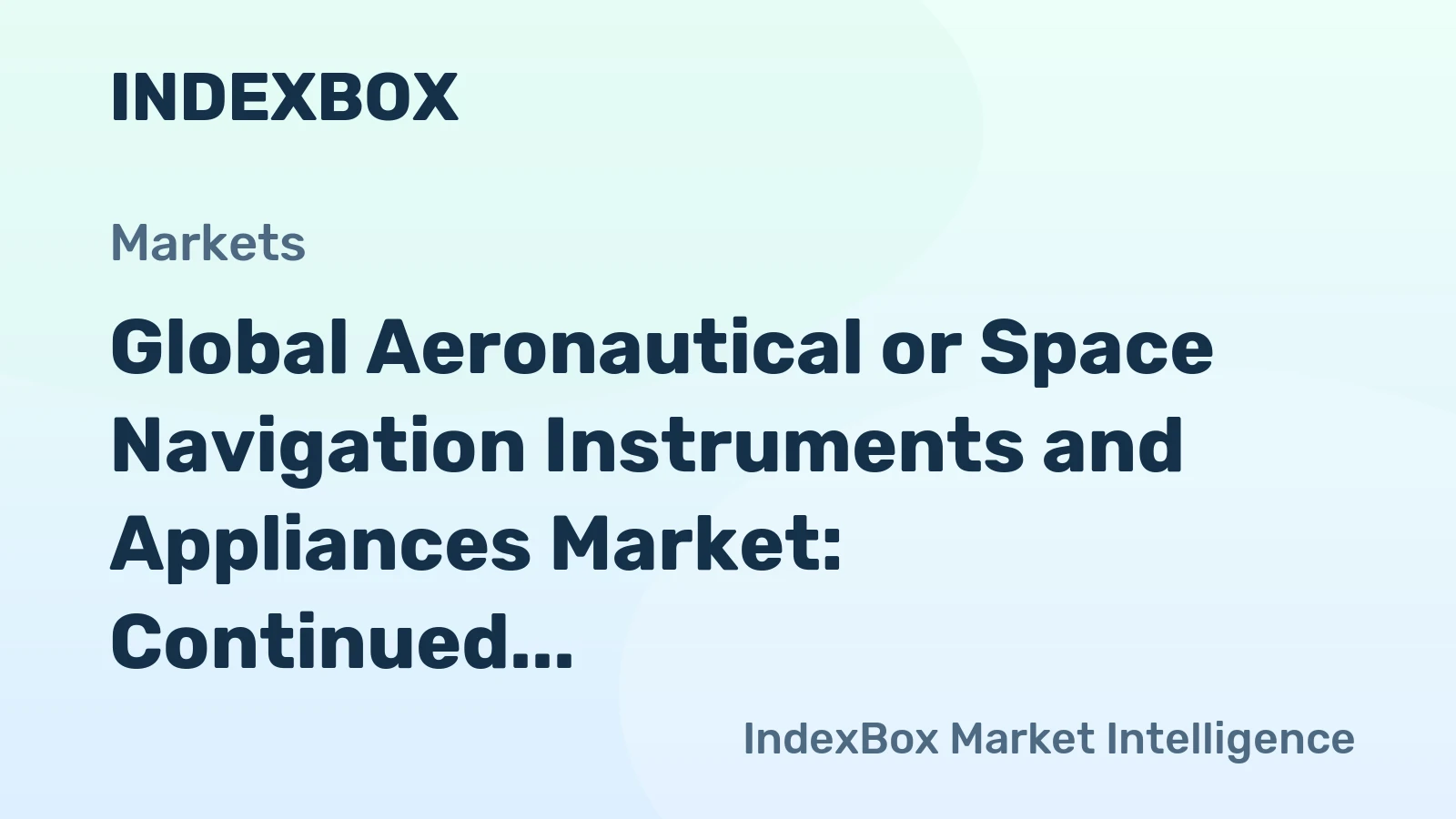 Global Aeronautical or Space Navigation Instruments and Appliances Market: Continued Growth Expected with 8.1M Units and $151.4B Value by 2035