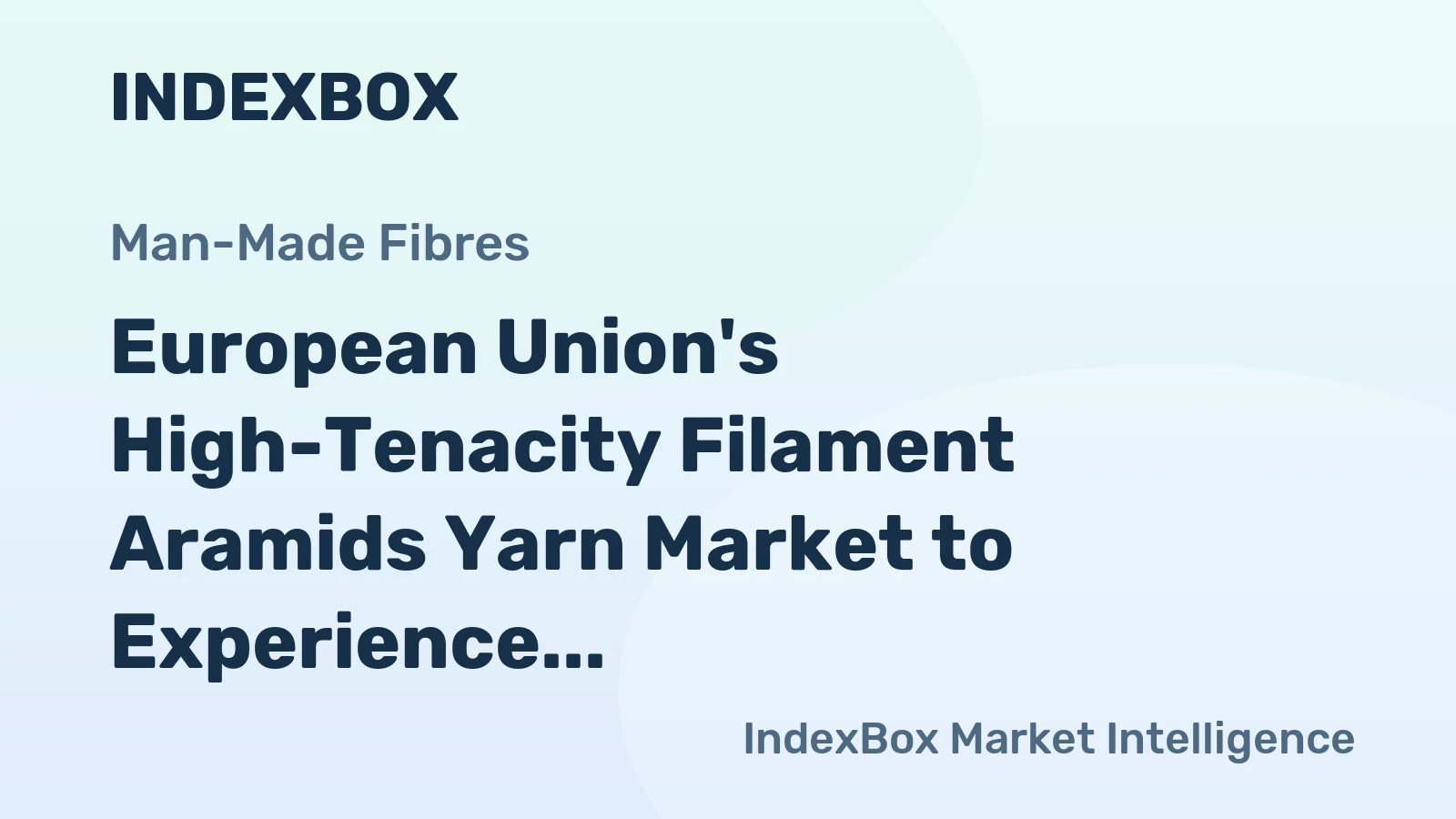 European Union's High-Tenacity Filament Aramids Yarn Market to Experience Moderate Growth with +1.7% CAGR