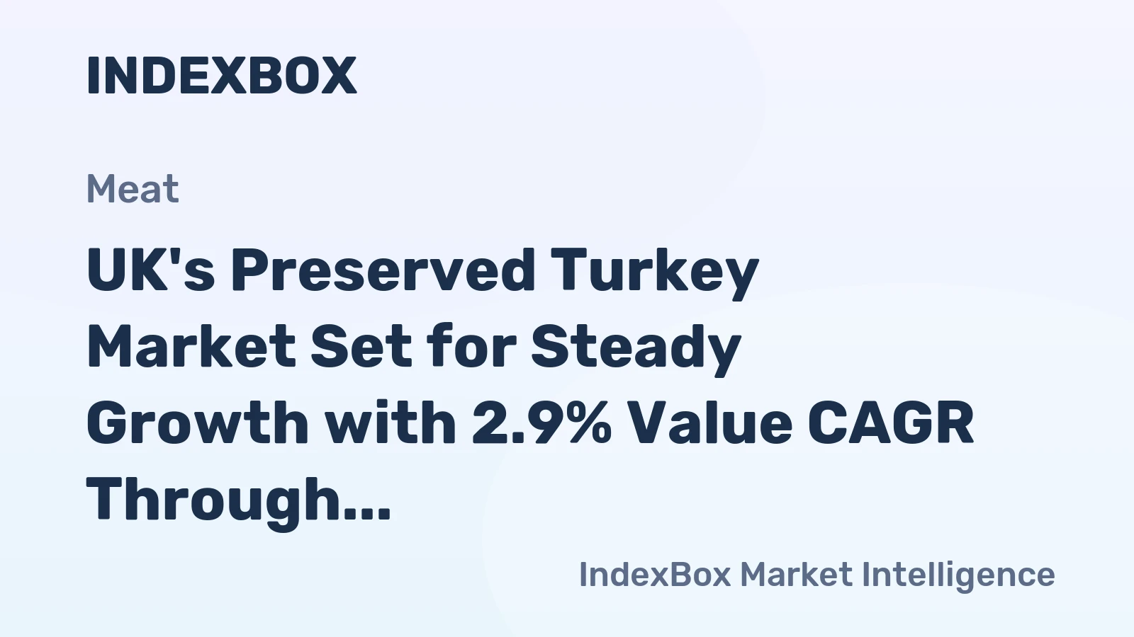 UK's Preserved Turkey Market Set for Steady Growth with 2.9% Value CAGR Through 2035