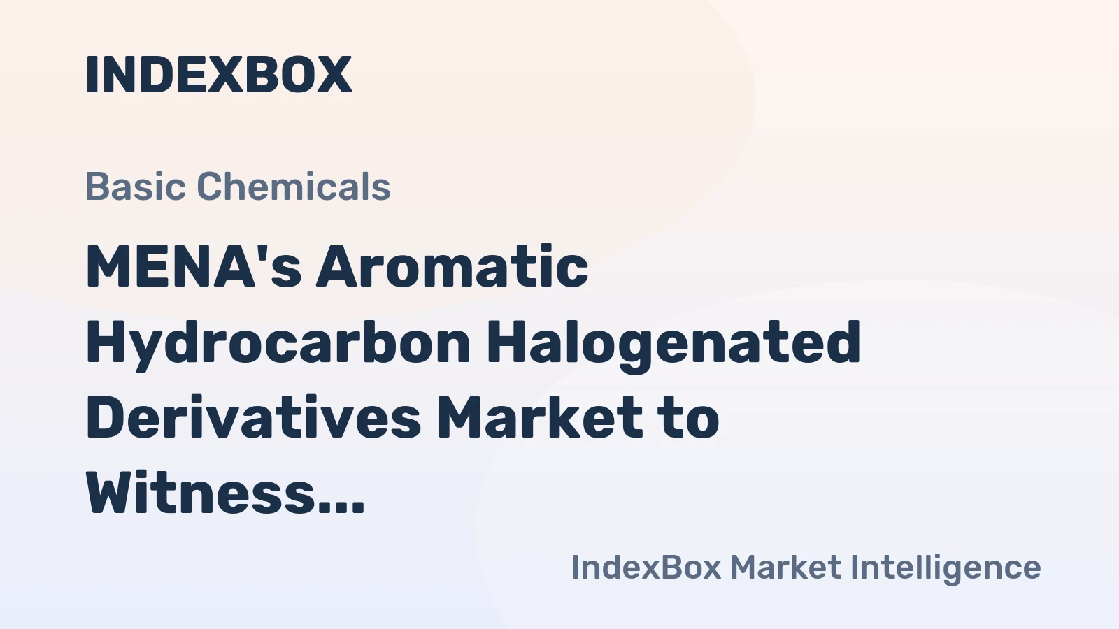 MENA's Aromatic Hydrocarbon Halogenated Derivatives Market to Witness Moderate Growth with 1.1% CAGR by 2035