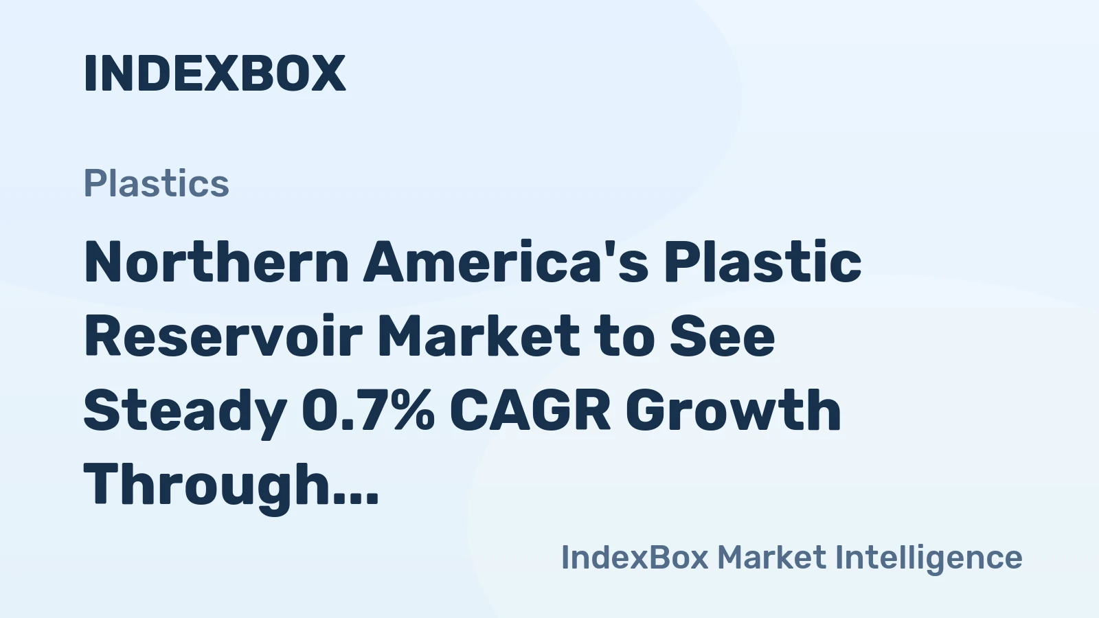 Northern America's Plastic Reservoir Market to See Steady 0.7% CAGR Growth Through 2035
