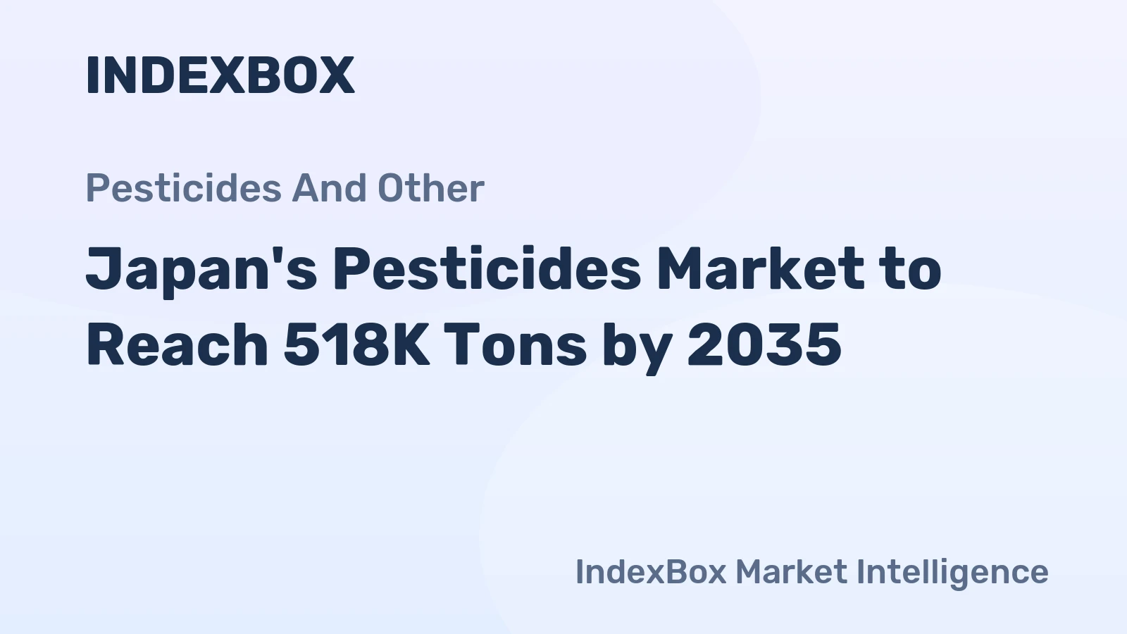 Japan's Pesticides Market to Reach 518K Tons by 2035