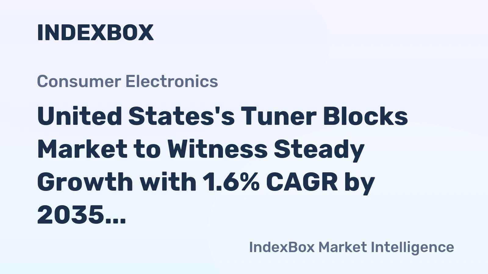 United States's Tuner Blocks Market to Witness Steady Growth with 1.6% CAGR by 2035