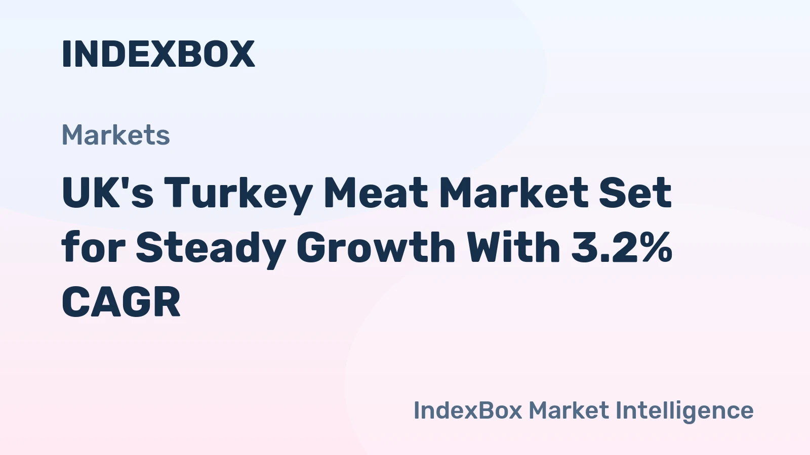 UK's Turkey Meat Market Set for Steady Growth With 3.2% CAGR